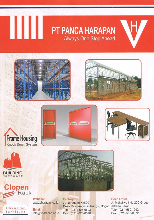 Brosur PT. Panca Harapan | PDF