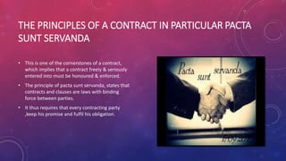 Principle of Pacta Sunt Servada and the significance | PPTX