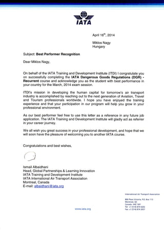 DGR Ref letter | PDF