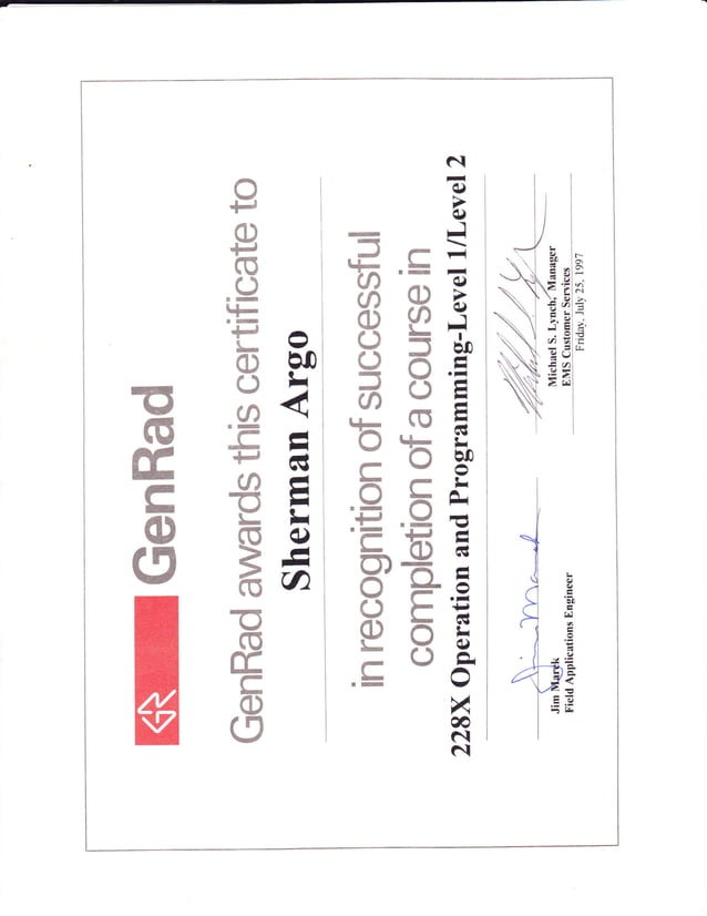 Genrad-Program_0001 | PDF