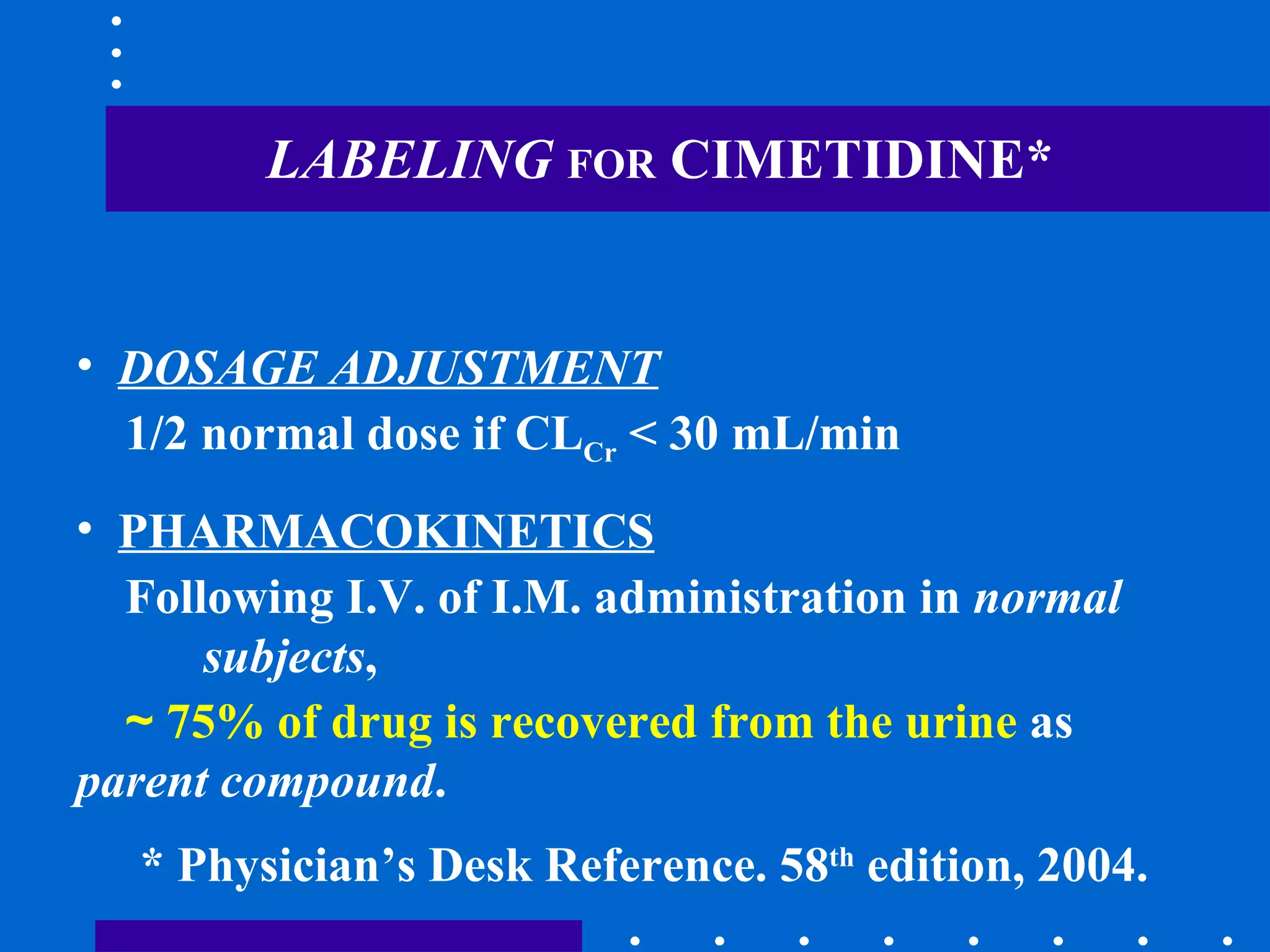 35 effects of renal disease on pharmacokinetics | PPT