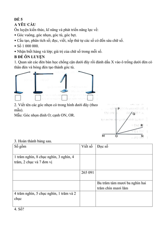 35 đề Ôn luyện Toán lớp 4 KNTT tập 1.pdf