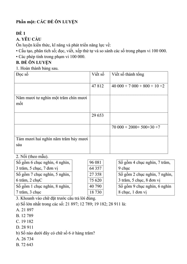35 đề Ôn luyện Toán lớp 4 KNTT tập 1.pdf