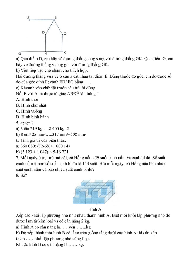 35 đề Ôn luyện Toán lớp 4 KNTT tập 1.pdf