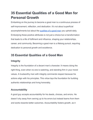 35 Essential Qualities of a Good Man for Personal Growth.pdf