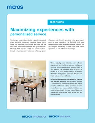 RESOverview2012 | PDF