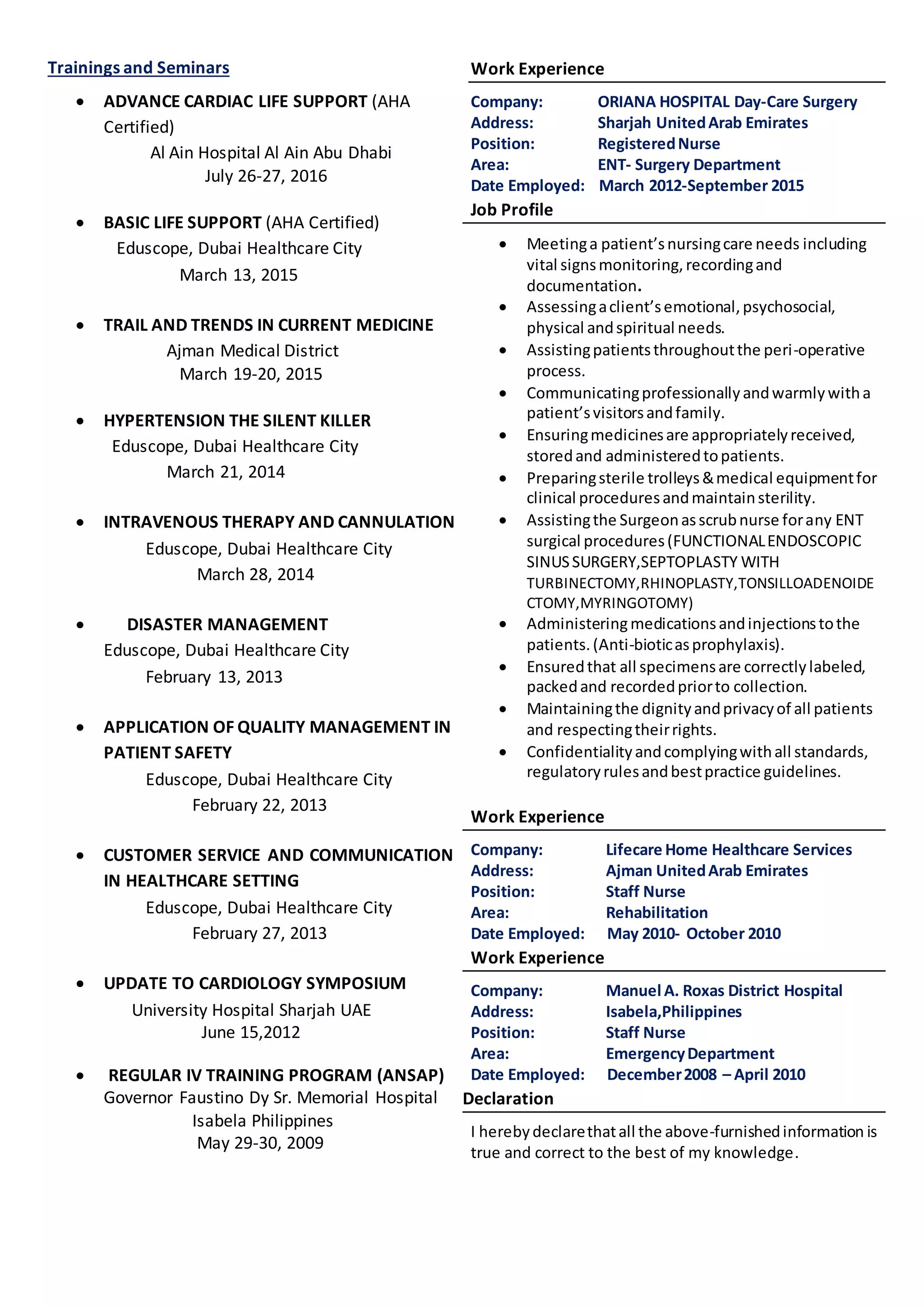 ian CV-ICU-A4 2016 | PDF