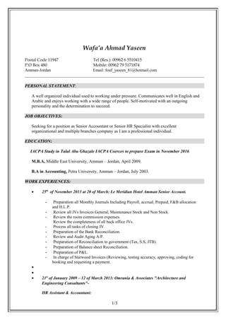 Wafaa Ahmad Yaseen_CV_ - | DOC