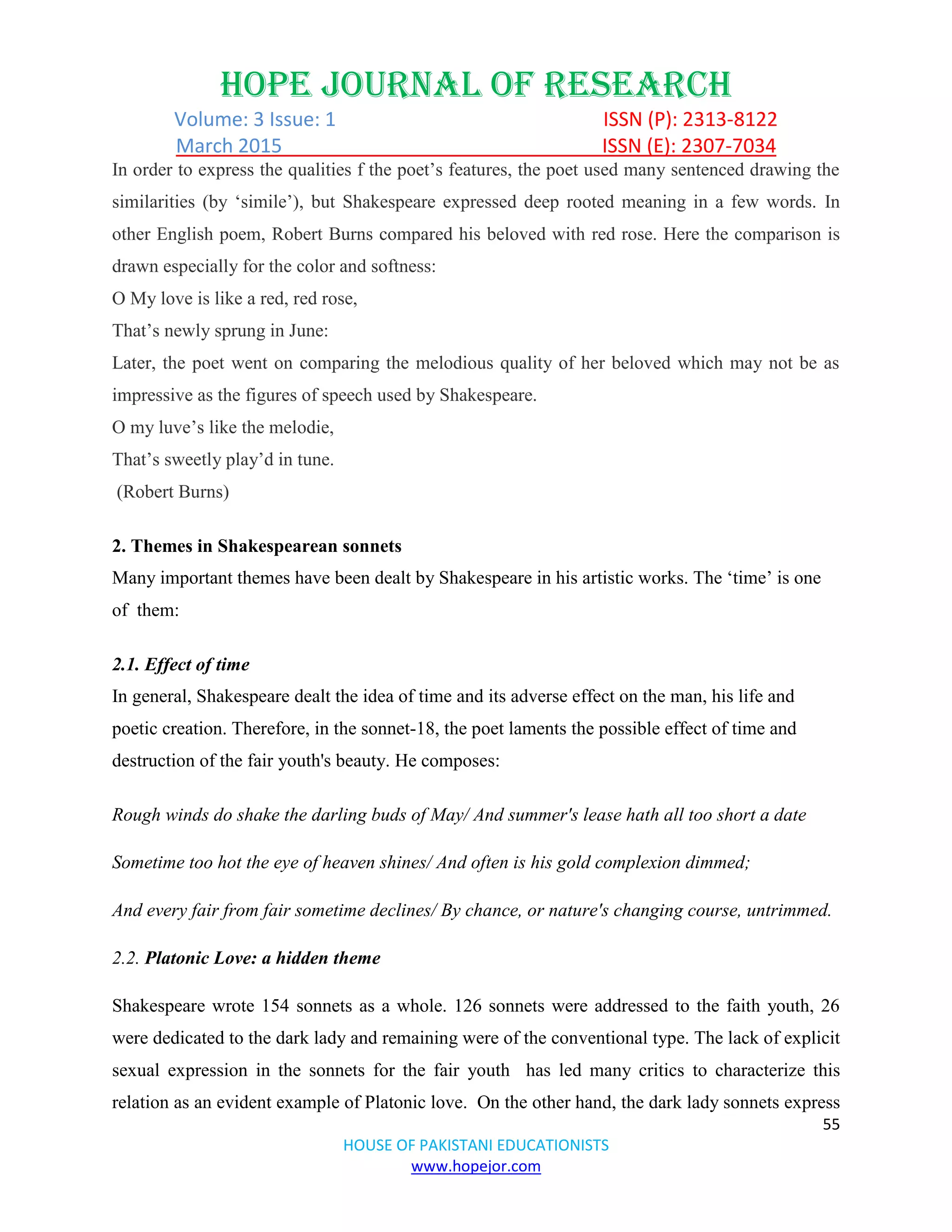 shakespearean sonnet | PDF
