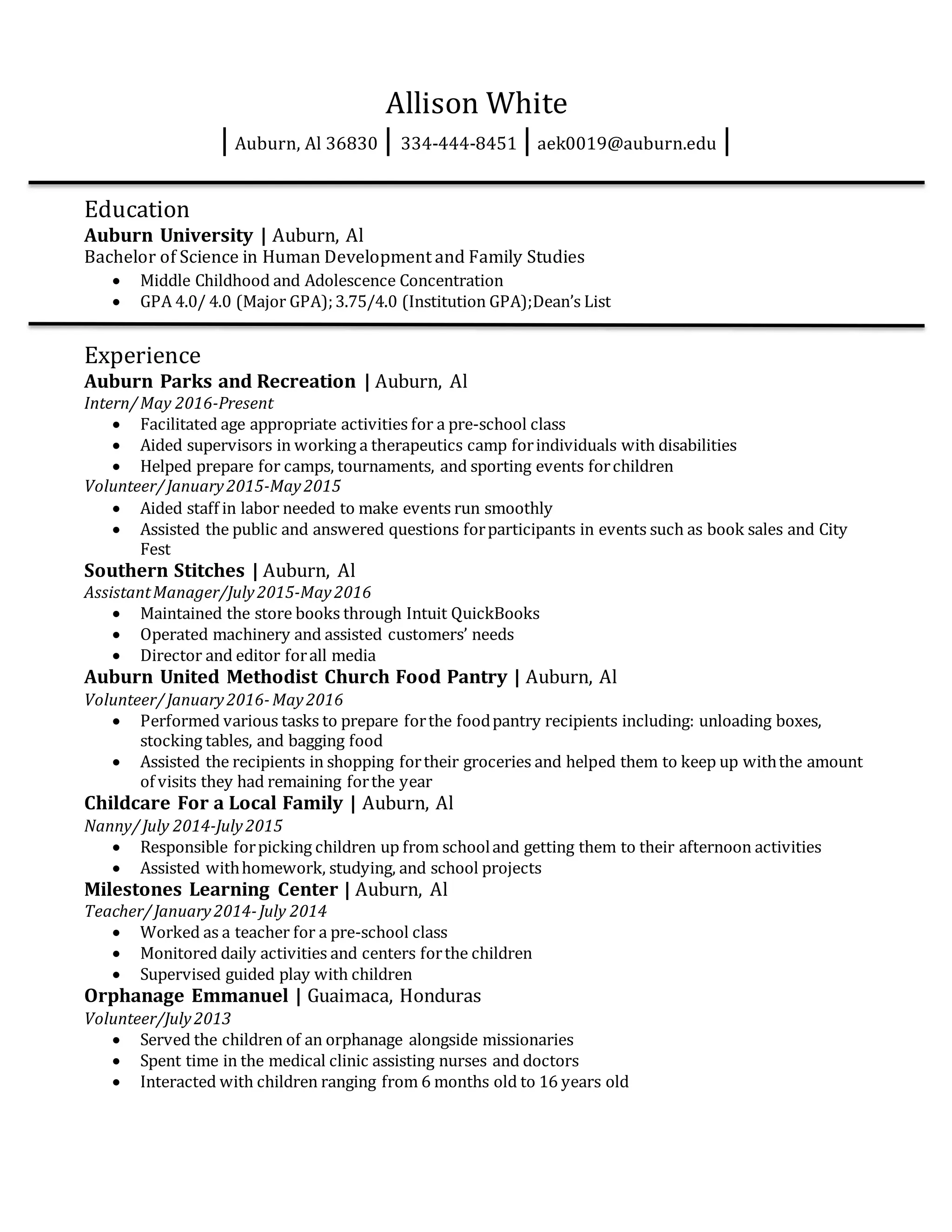 resume | DOCX