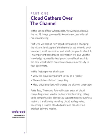 Whitepaper Channel Cloud Computing paper 1 | PDF
