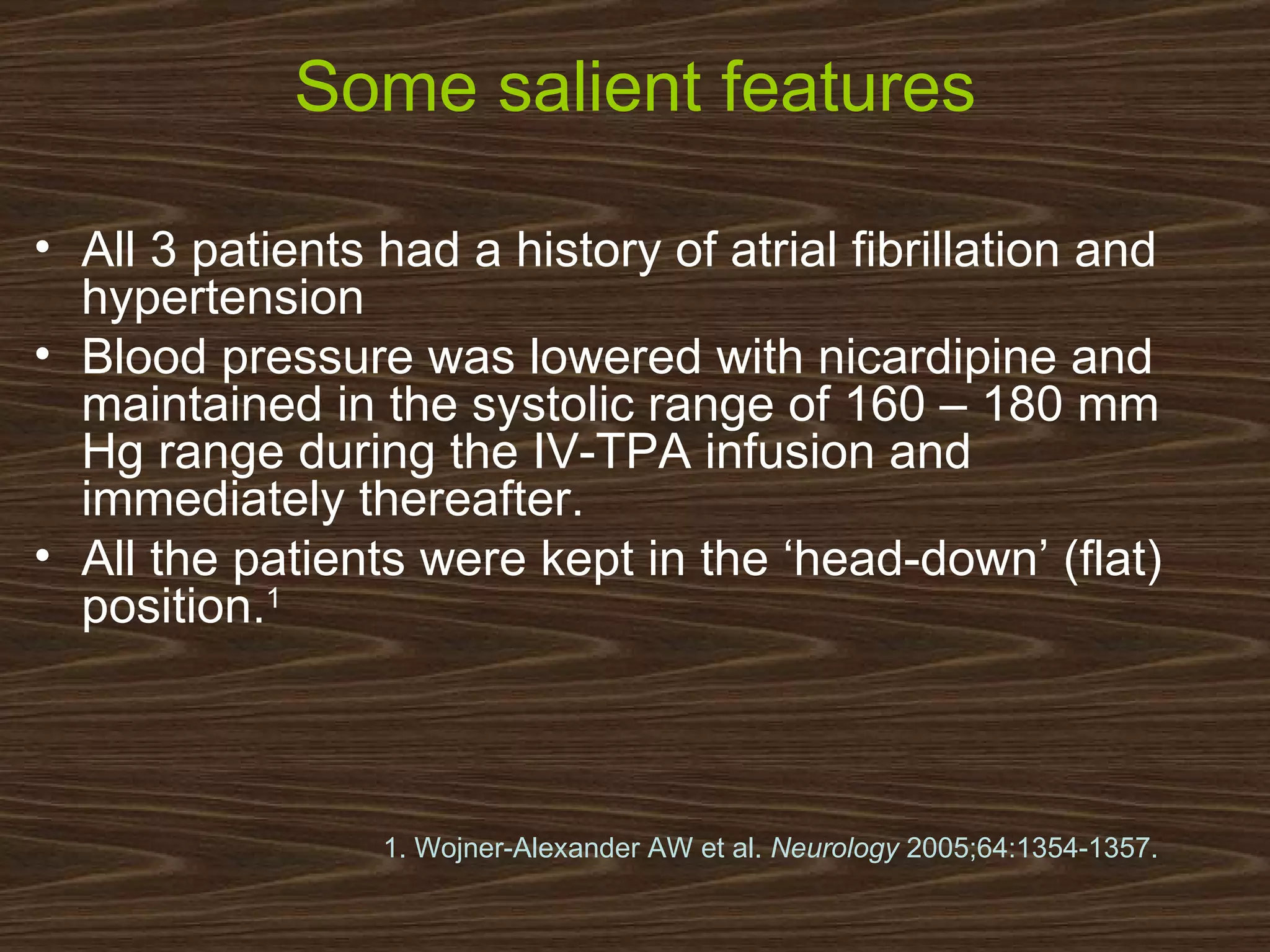 Thrombotic Occlusion Of The Common Carotid Artery | PPT