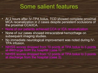 Thrombotic Occlusion Of The Common Carotid Artery | PPT