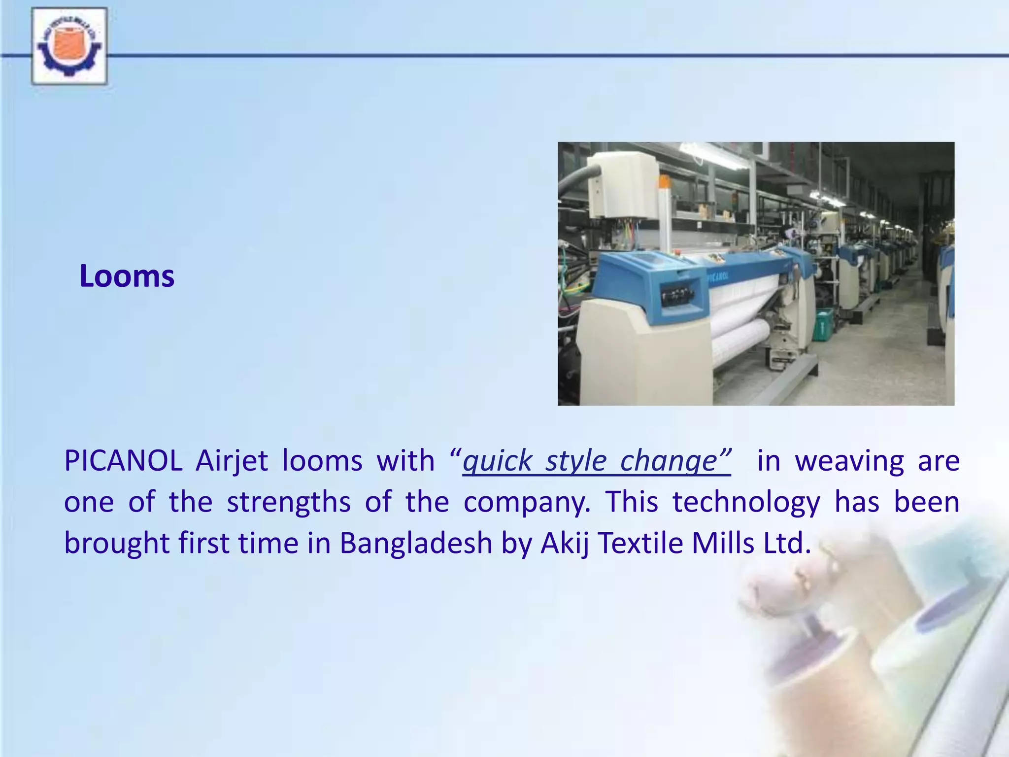 Akij Textile Profile Presentation | PPTX