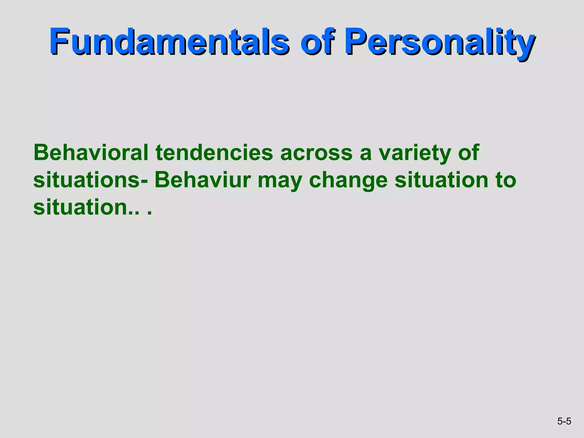 ORGANIZATIONAL BEHAVIOUR LECTURE 3 -ATTITUDES,PERCEPTIONS,VALUES | PPT