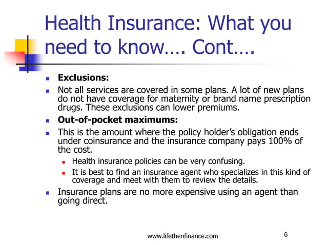 Importance of health insurance | PPT