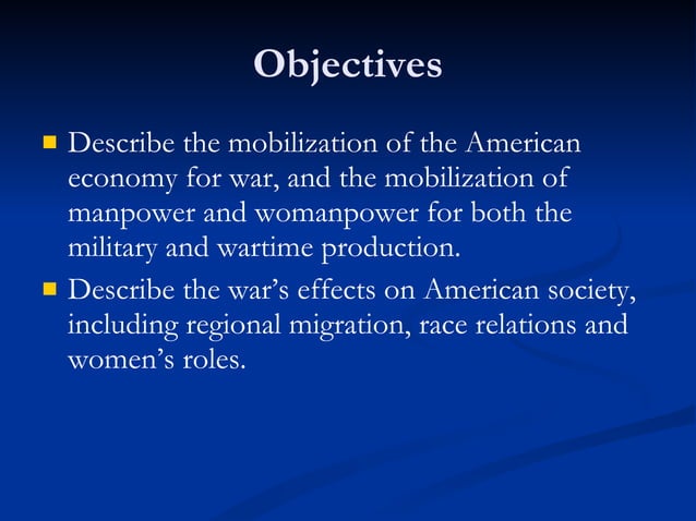 Homefront during WWII | PPT