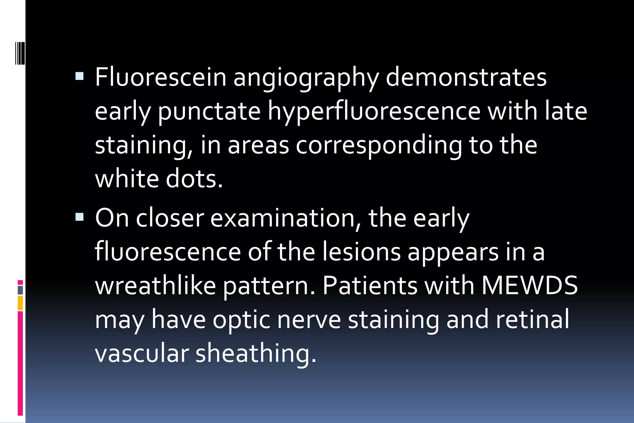 WHITE DOT SYNDROMES OF THE RETINAL INFLAMATION | PPT | Eye and Vision ...