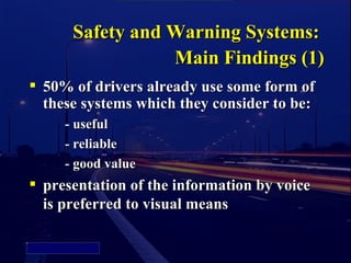 automated highways system | PPT