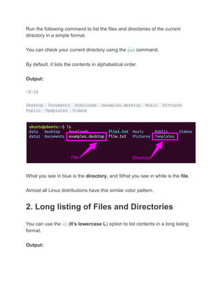 35 ls Command Examples in Linux (The Complete Guide).pdf
