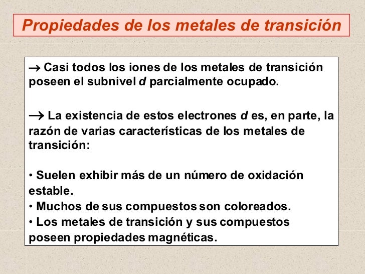 35 Metales De Transicion I 13 06 05