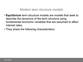 35 page the term structure and interest rate dynamics | PPT
