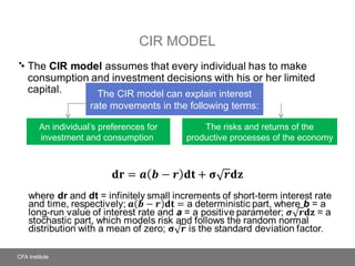35 page the term structure and interest rate dynamics | PPT