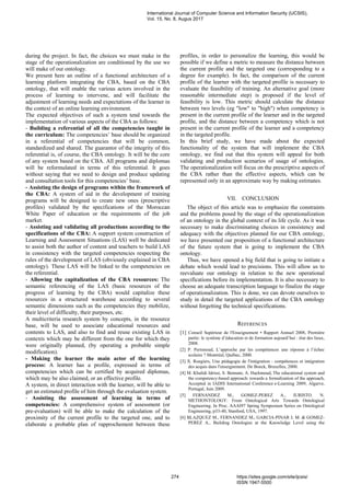 The Ontology of the Competency-Based Approach and the Perspectives of ...