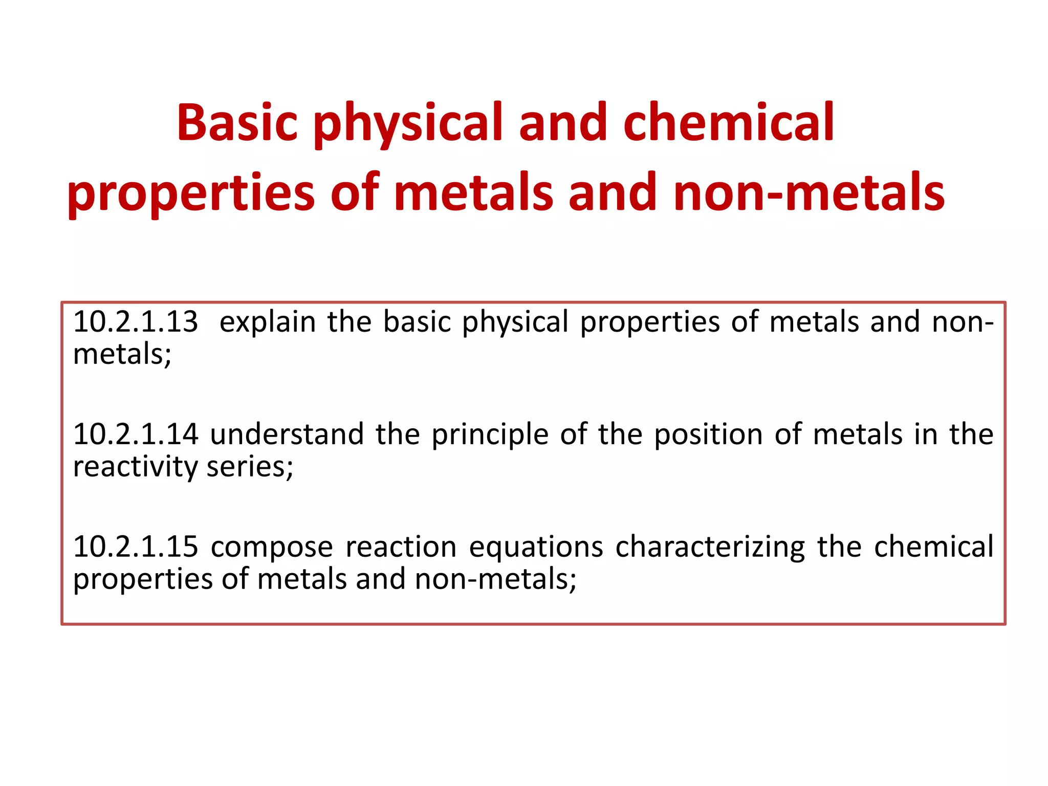 35 ppt v2_chemistry_10_metals and non-metals basic physical and ...