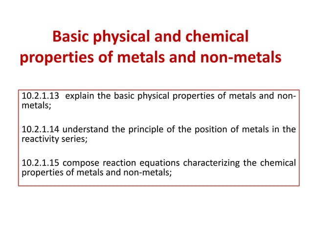 35 ppt v2_chemistry_10_metals and non-metals basic physical and ...