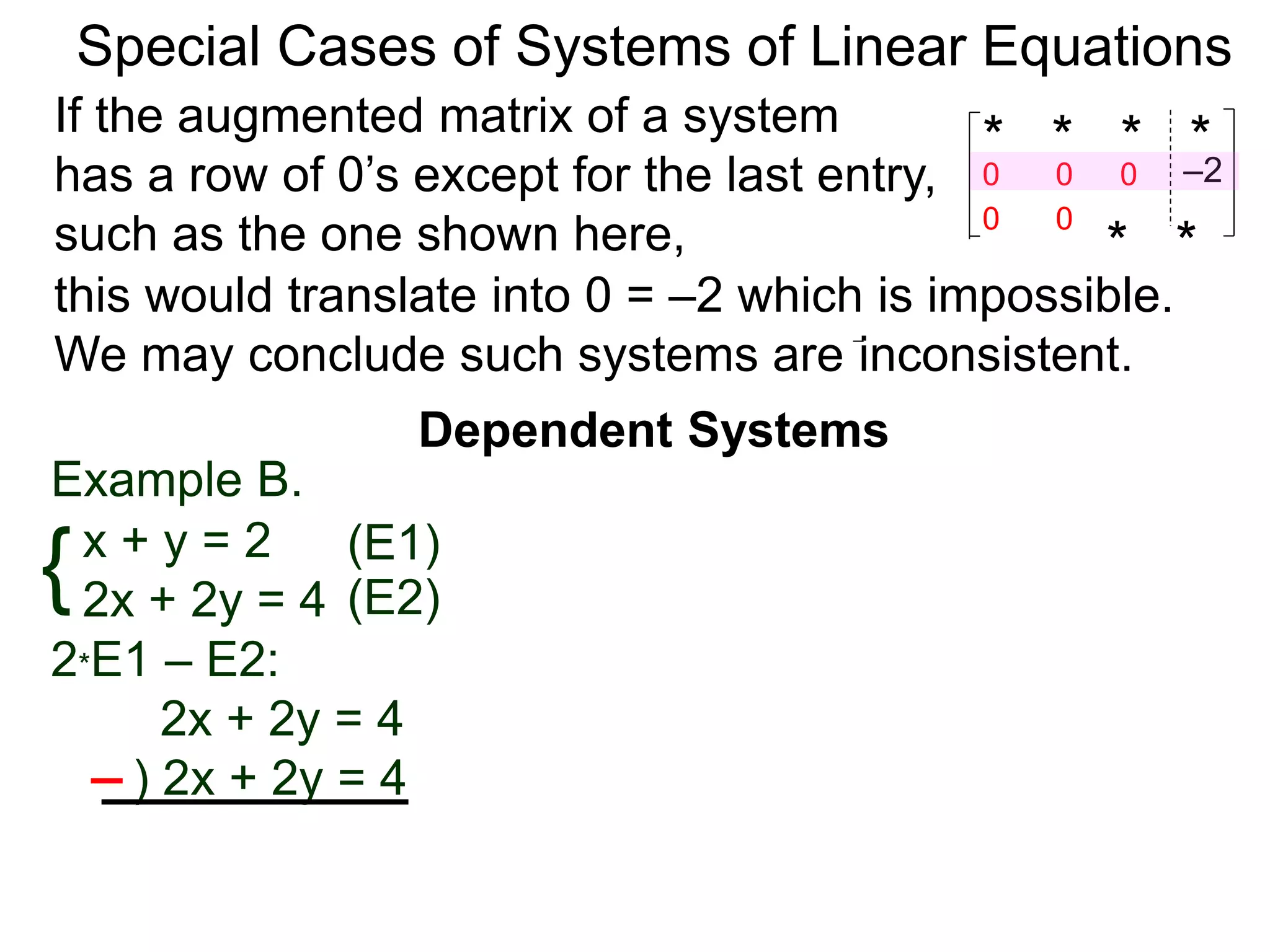 35 Special Cases System of Linear Equations-x.pptx