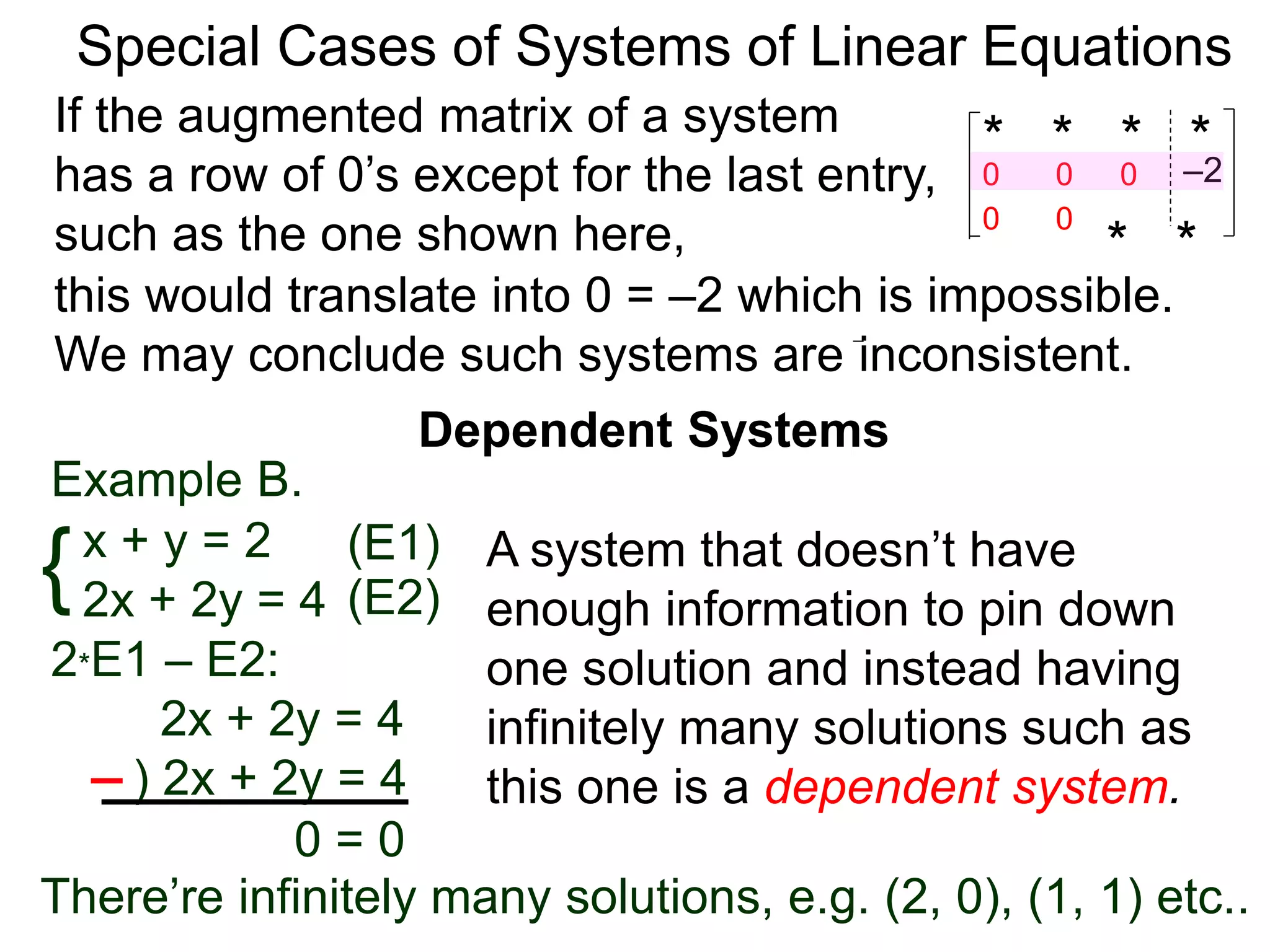 35 Special Cases System of Linear Equations-x.pptx