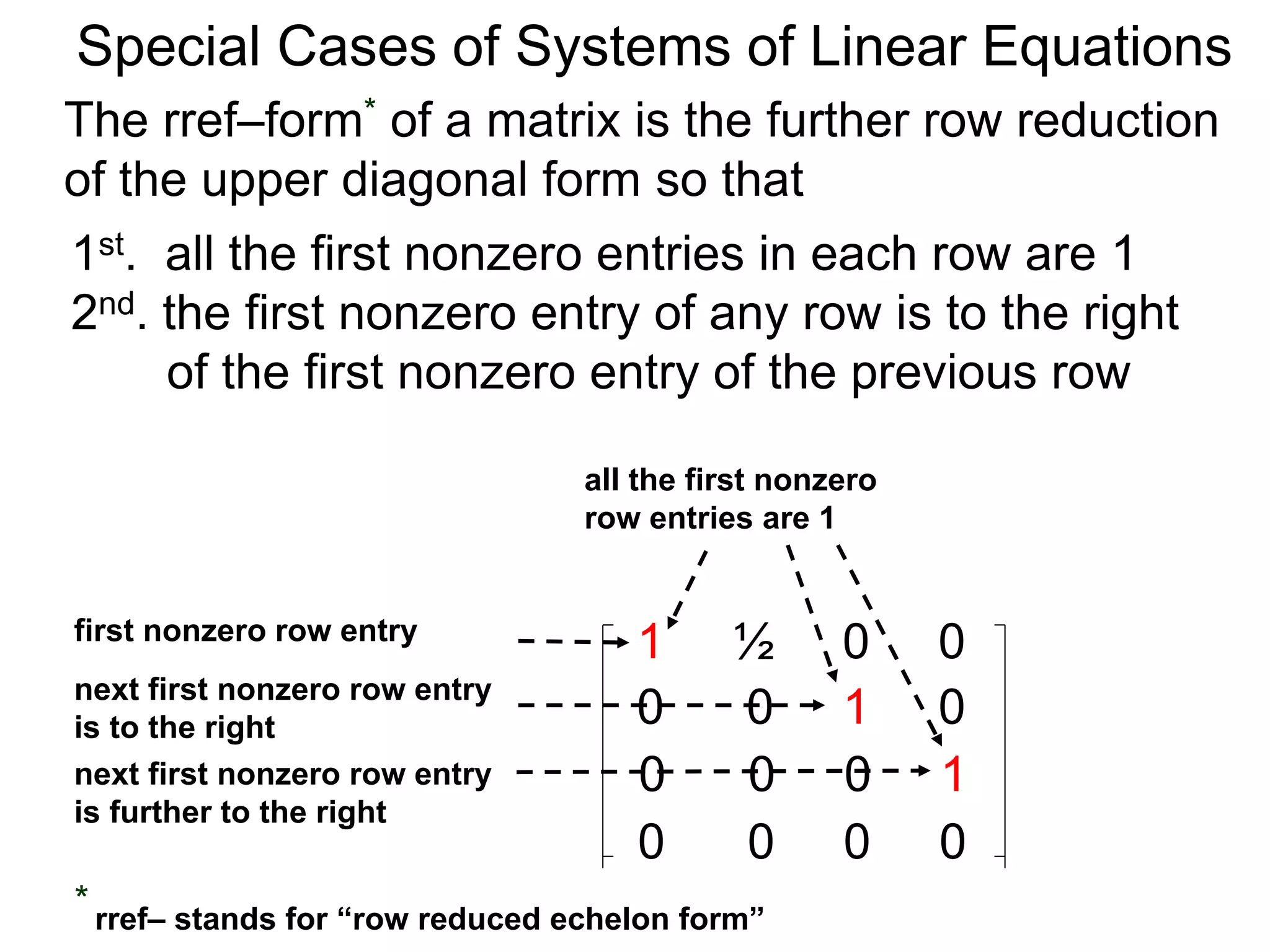 35 Special Cases System of Linear Equations-x.pptx | Physics | Science