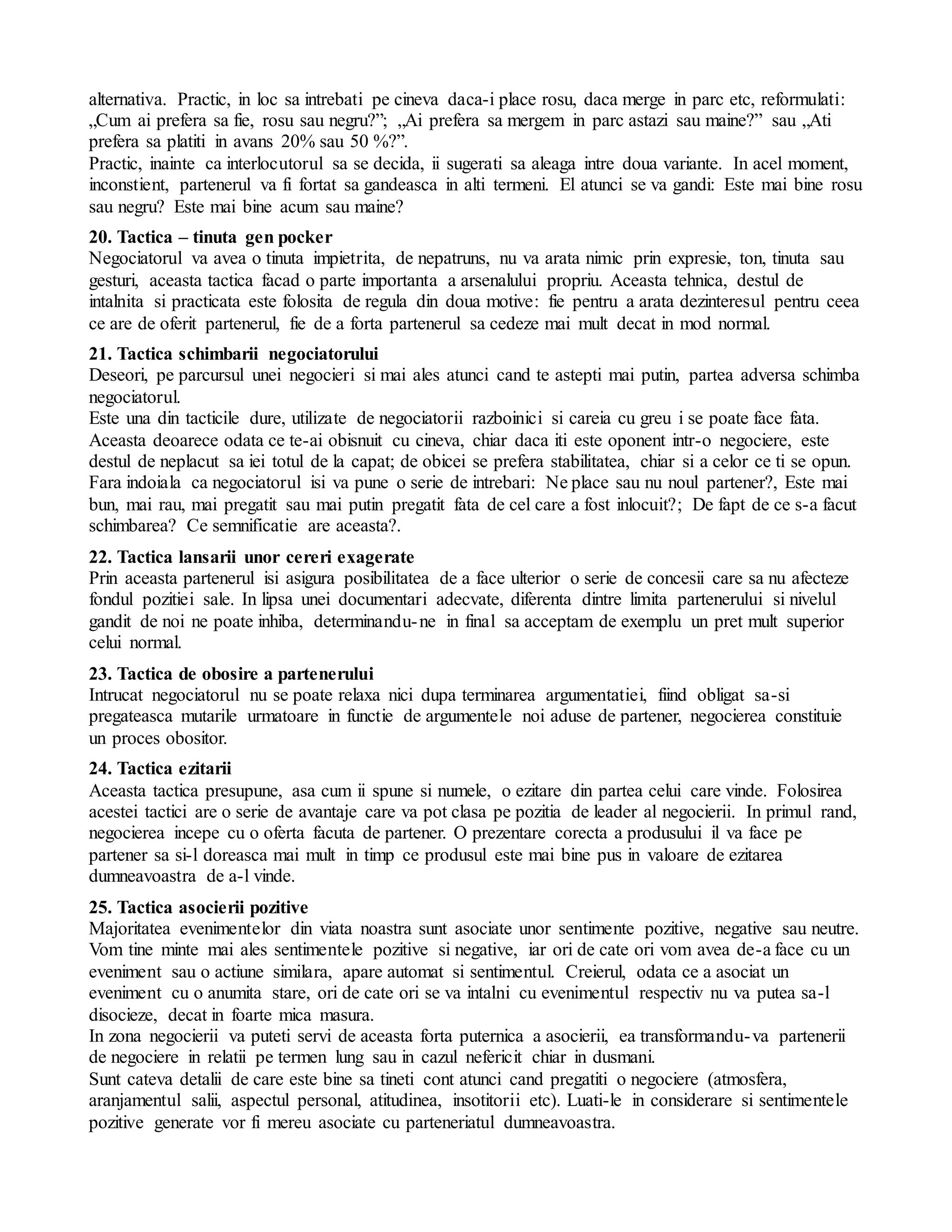 35 tehnici de_negociere | PDF