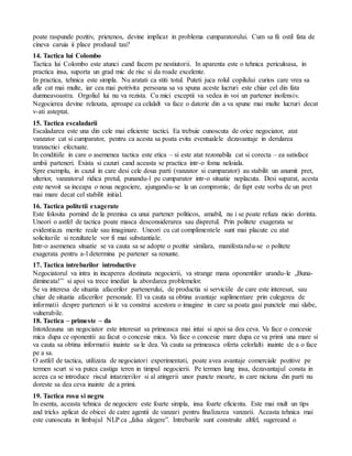 35 tehnici de_negociere | PDF