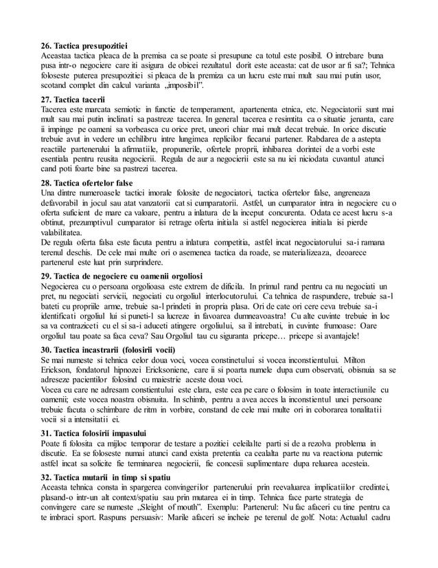 35 tehnici de_negociere | PDF