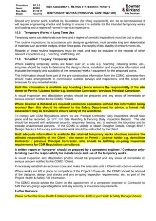 3 5 Temporary Works | PDF