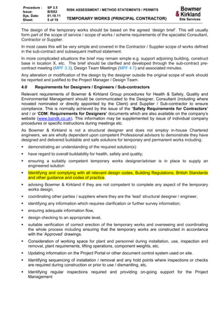 3 5 Temporary Works | PDF