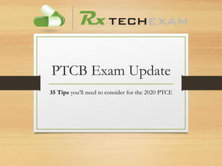 35 Tips to help you Pass the 2020 PTCB Exam | PPT