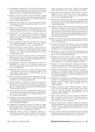 Mang thai ở từ tuổi 35 - Pregnancy at 35 years or older - ACOG SMFM ...