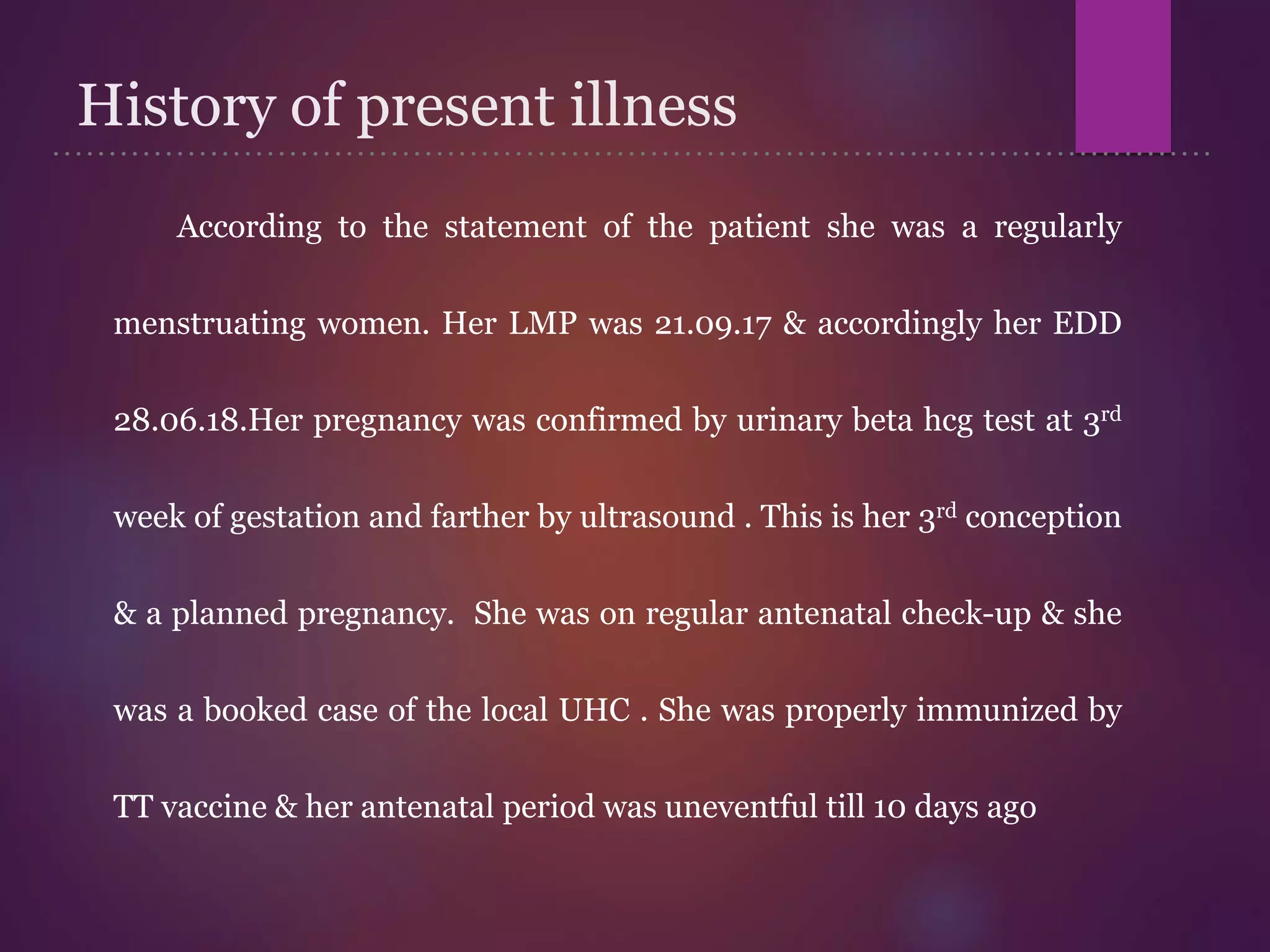 35 yr old pregnant lady with painless per vaginal bleeding | PPTX