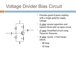 36.voltage divider bias | PPT