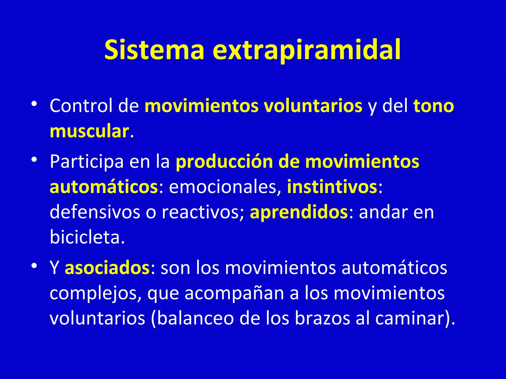 Síndrome extrapiramidal | PPT | Brain and Nervous System Disorders ...