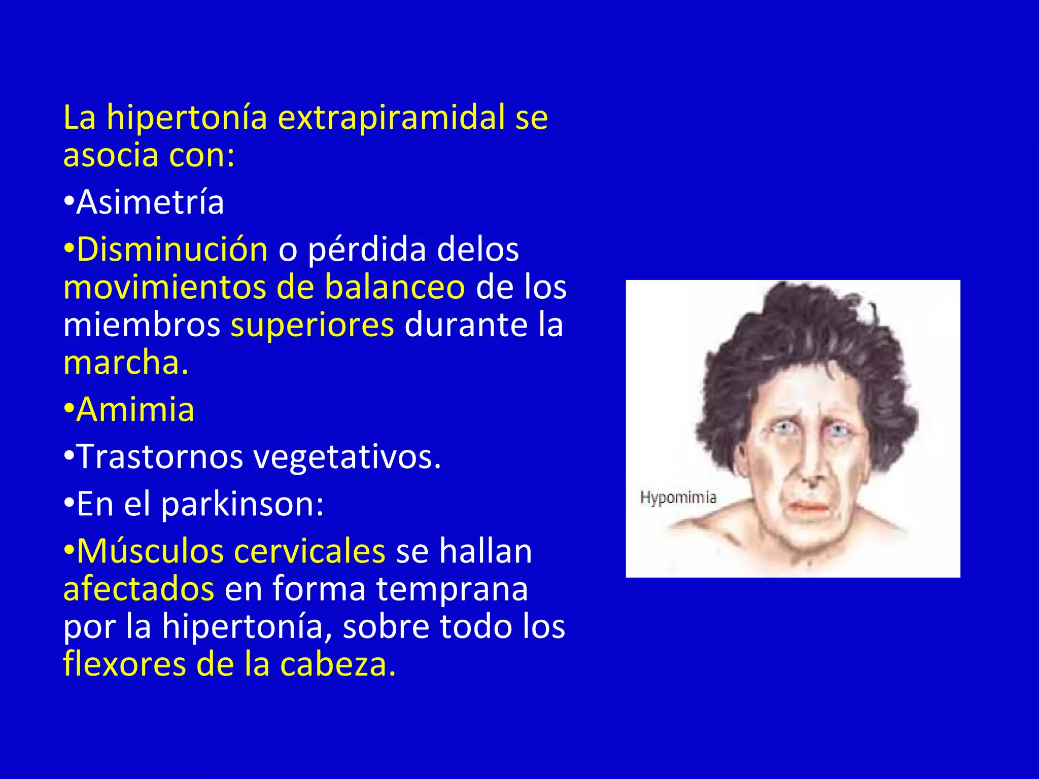 Síndrome extrapiramidal | PPT | Brain and Nervous System Disorders ...