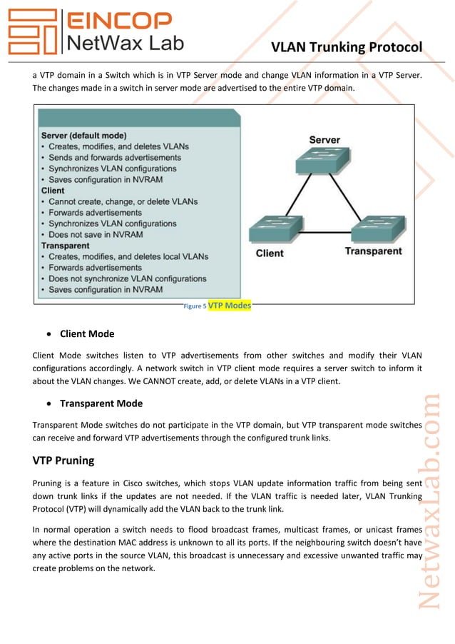 VLAN Trunking Protocol | PDF | Computer Networking | Computing