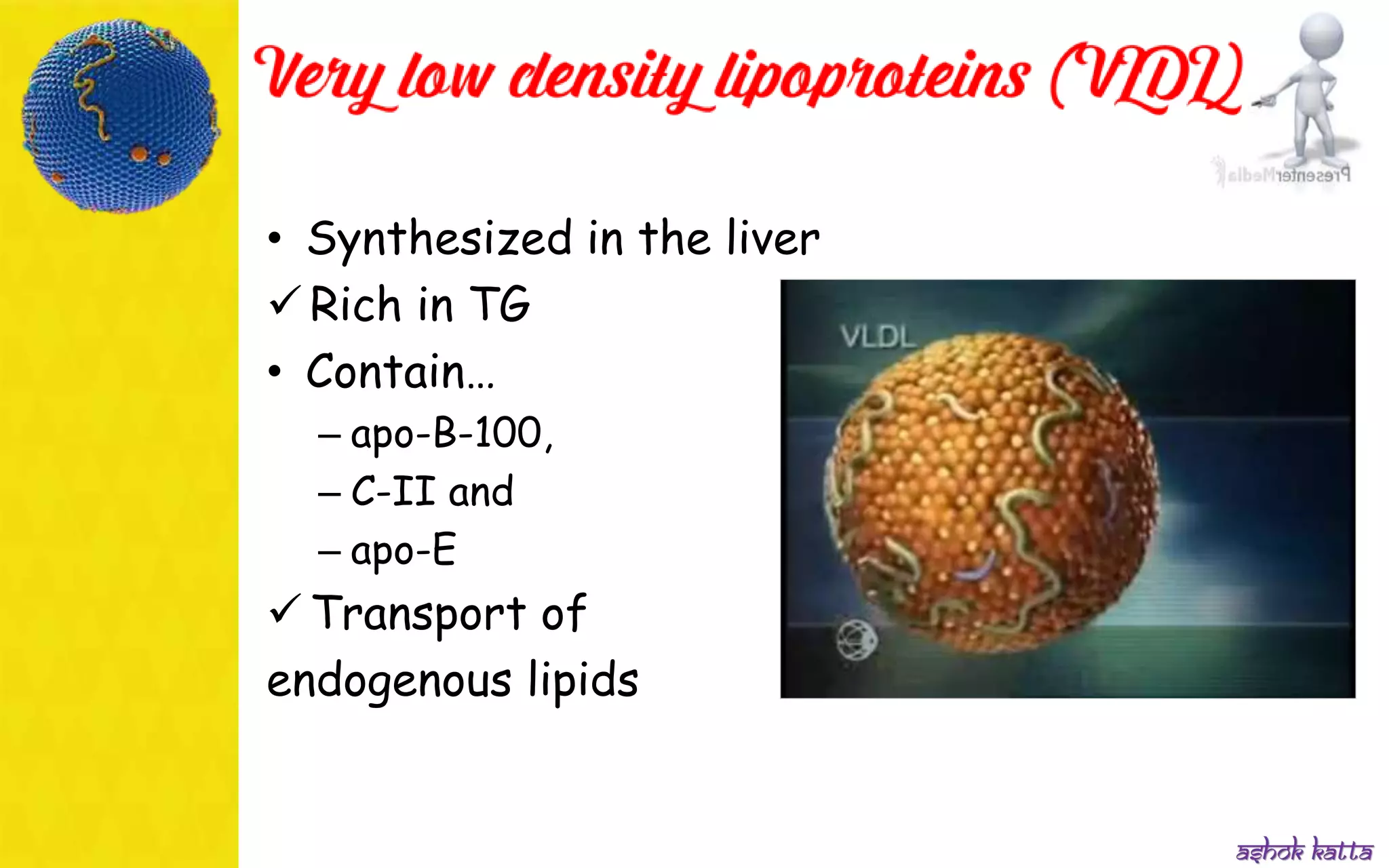 Lipoprotein metabolism - (transport of lipids in the Blood) | PPSX