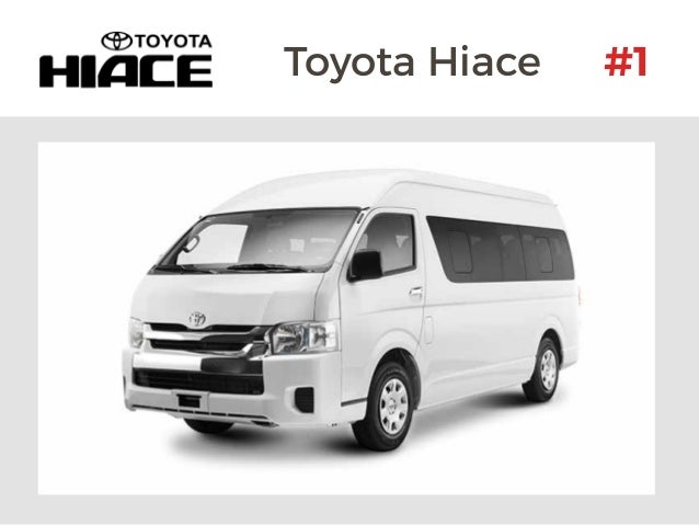 The top 10 most popular cars in Tonga