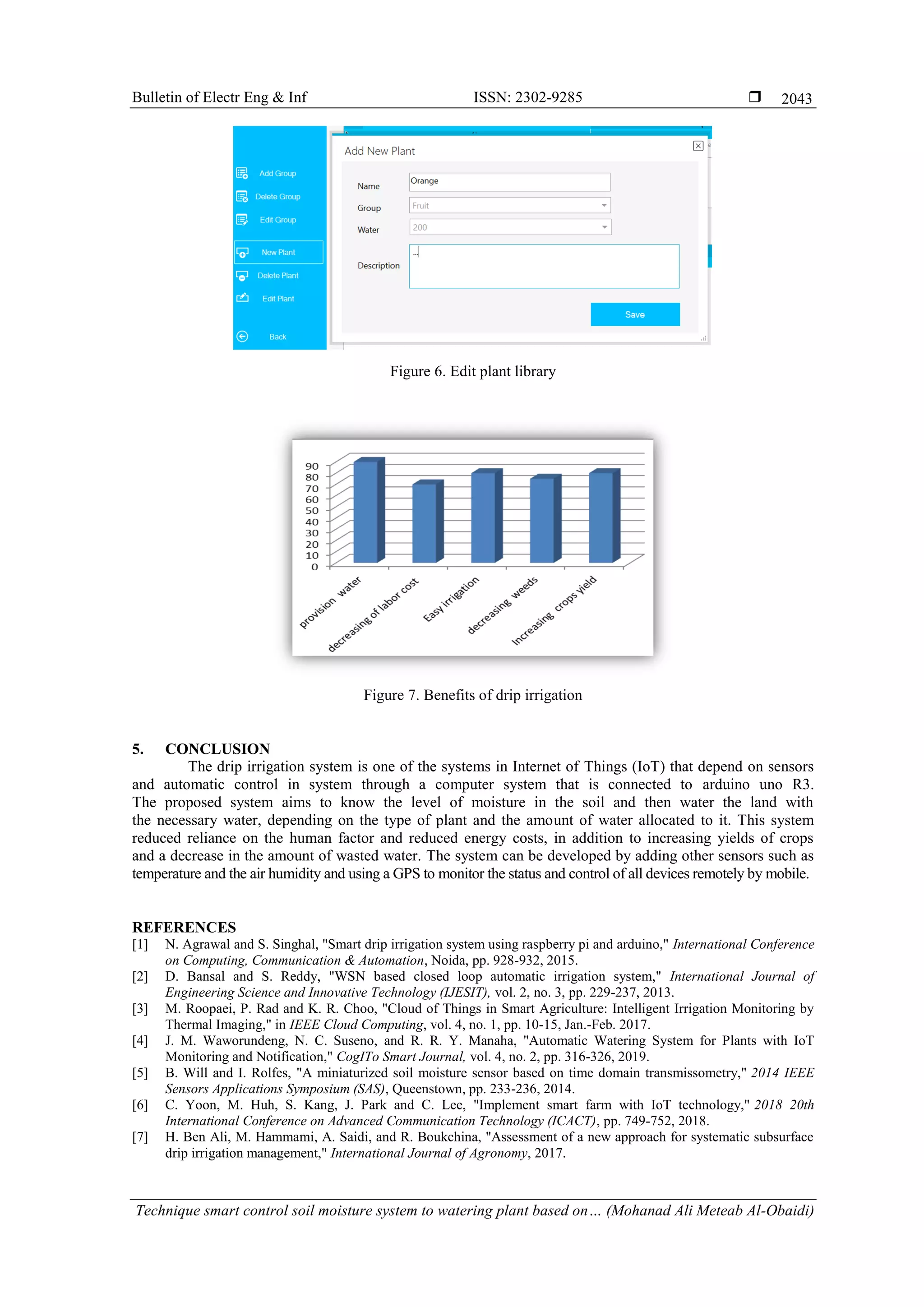 Technique smart control soil moisture system to watering plant based on ...