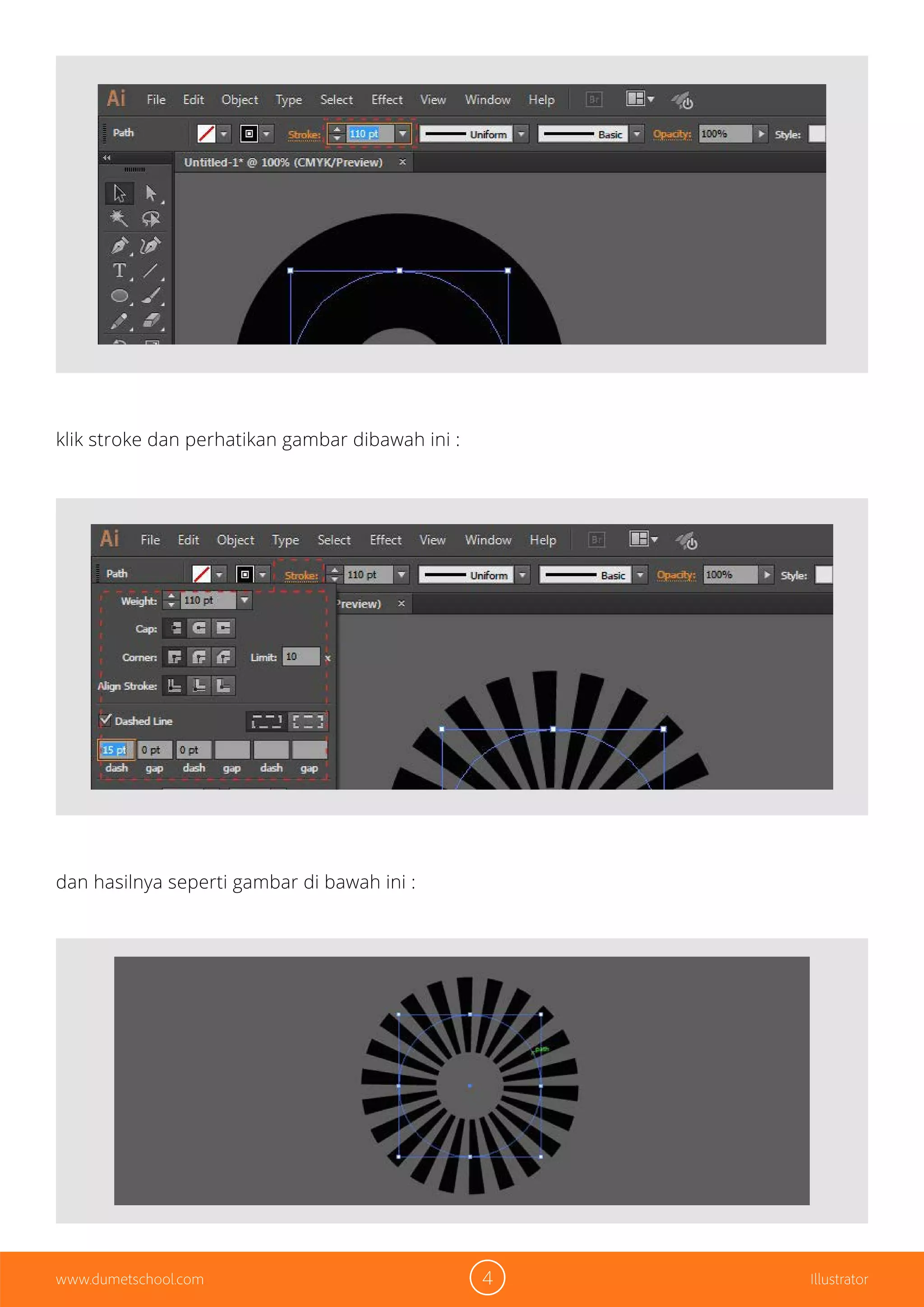 Membuat Vector Matahari Terbit Jepang | PDF