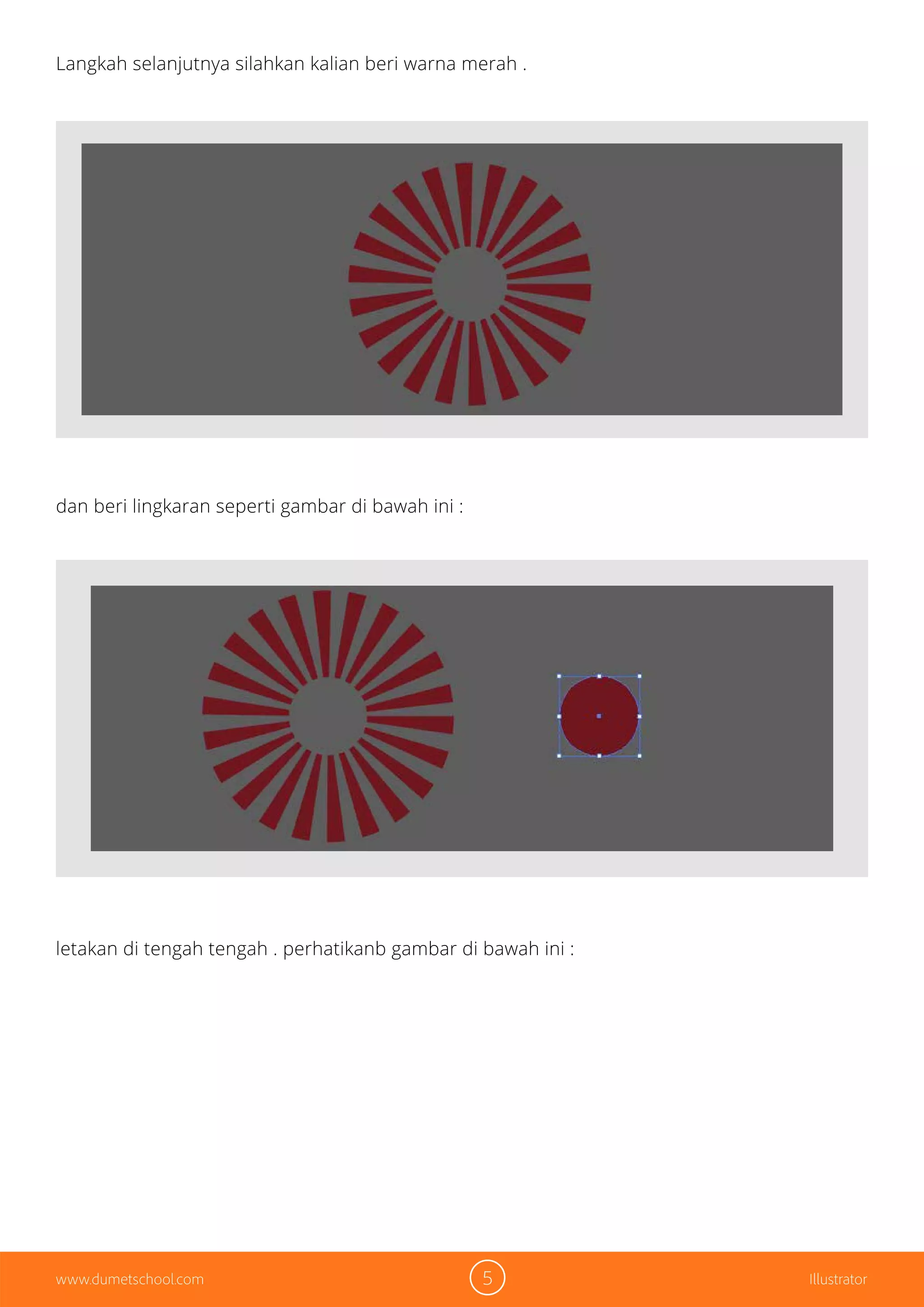 Membuat Vector Matahari Terbit Jepang | PDF